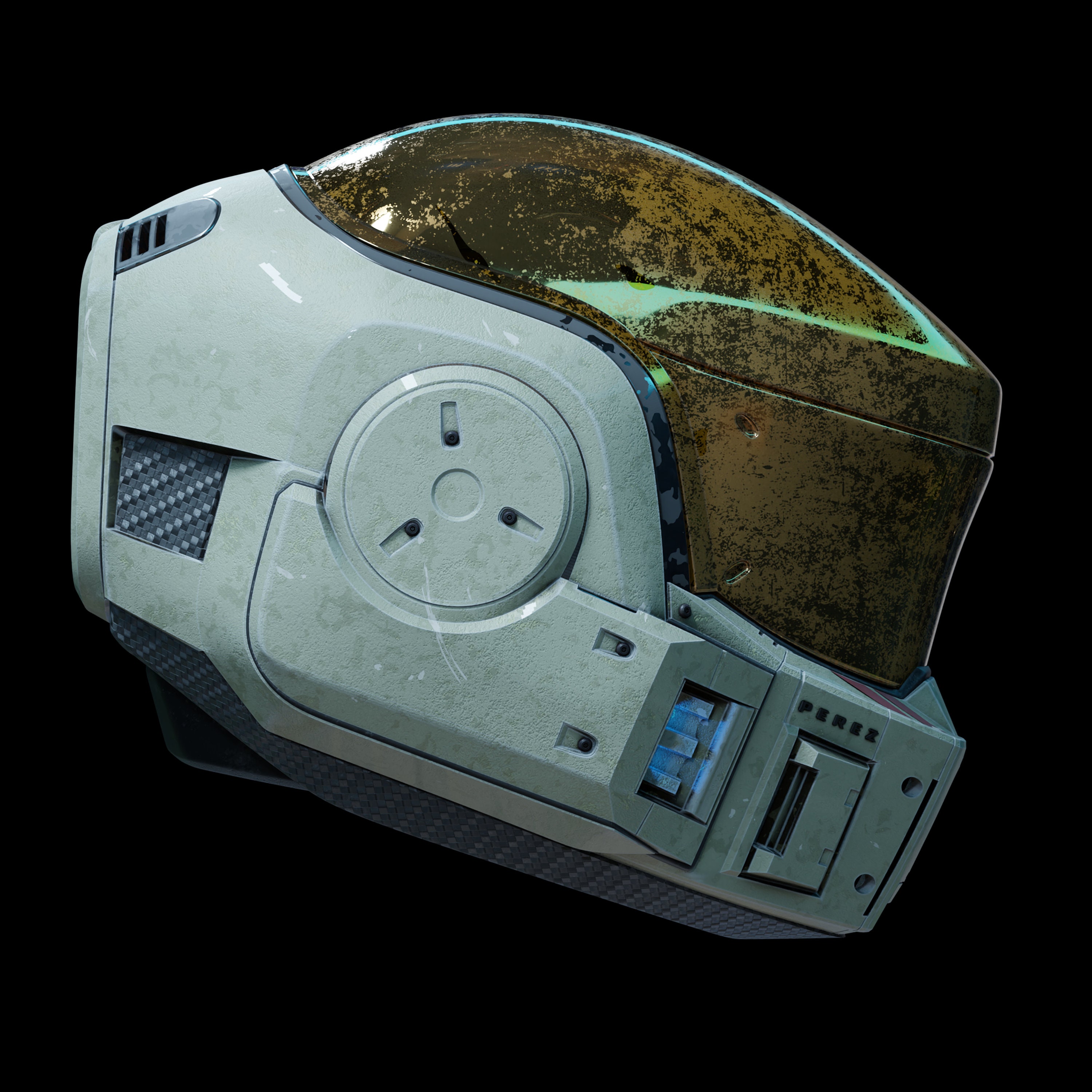 Halo the Series: Perez SPI Helmet 3D File Kit - Etsy