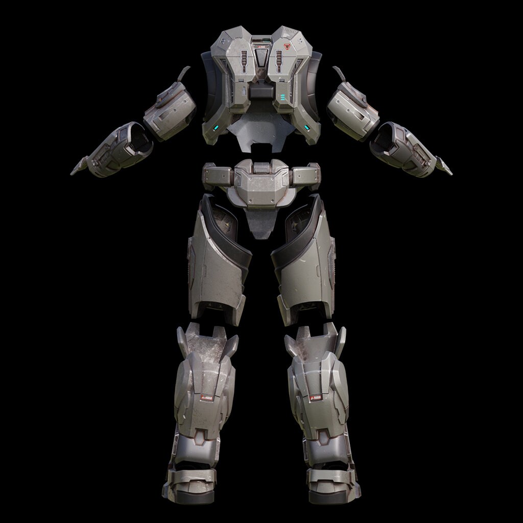 Halo Reach: Mkvb Armor 3D File Kit - Etsy Australia