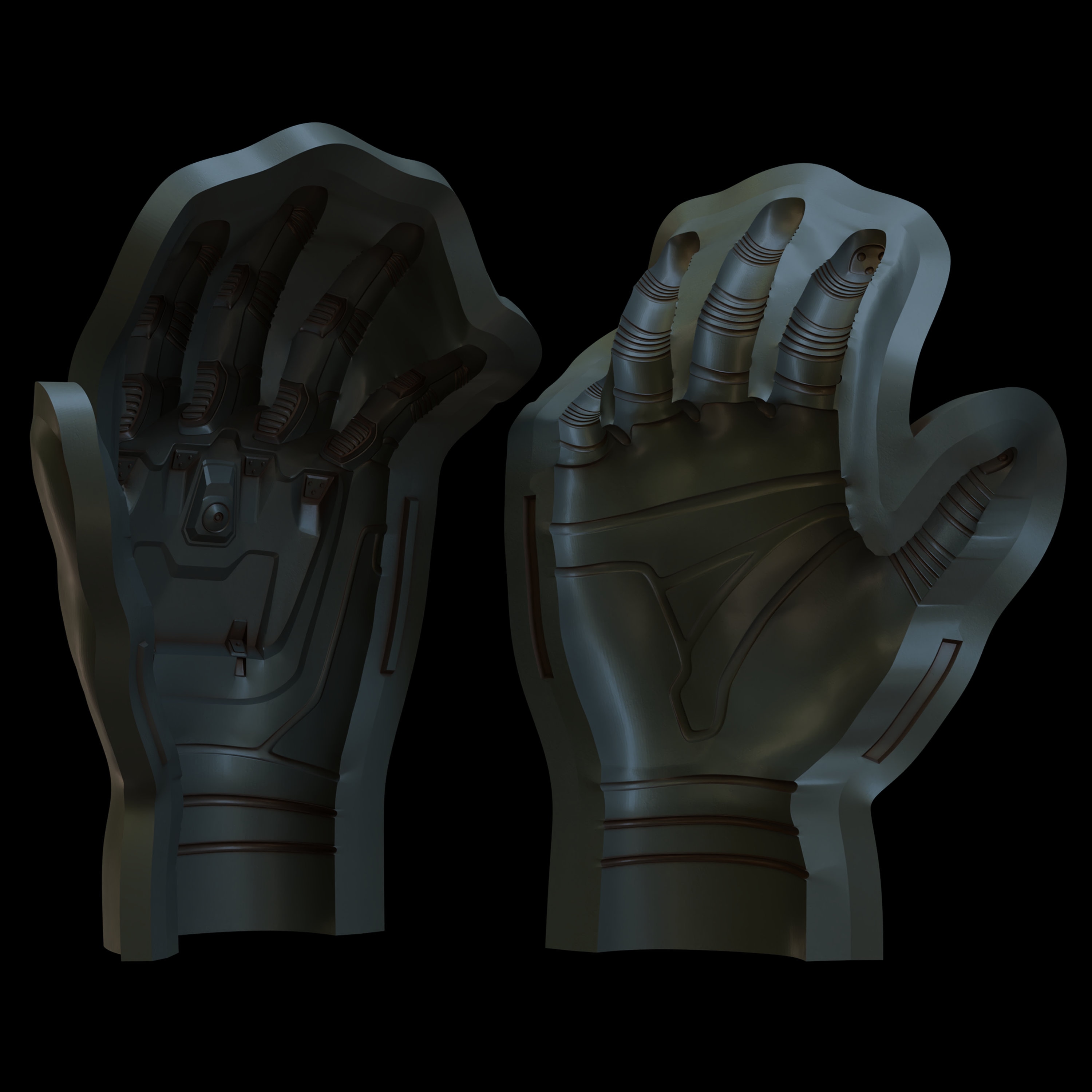Halo Infinite: Master Chief Undersuit Molds 3D File Kit - Etsy