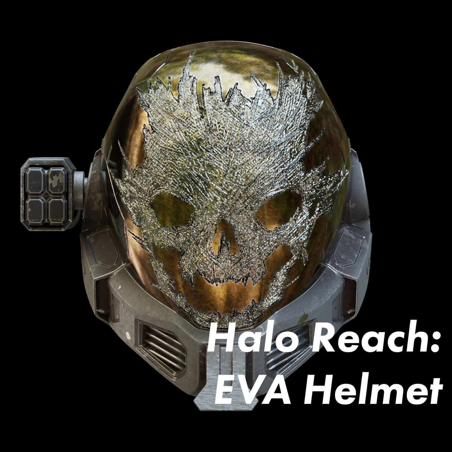 Halo Reach EVA emile Helmet 3D File Kit - Etsy