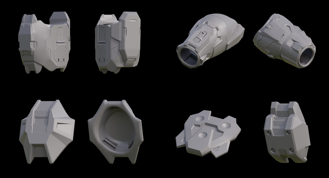 Halo Infinite: Master Chief Armor 3D File Kit - Etsy