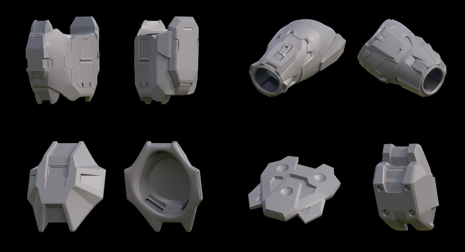 Halo Infinite: Master Chief Armor 3D File Kit - Etsy