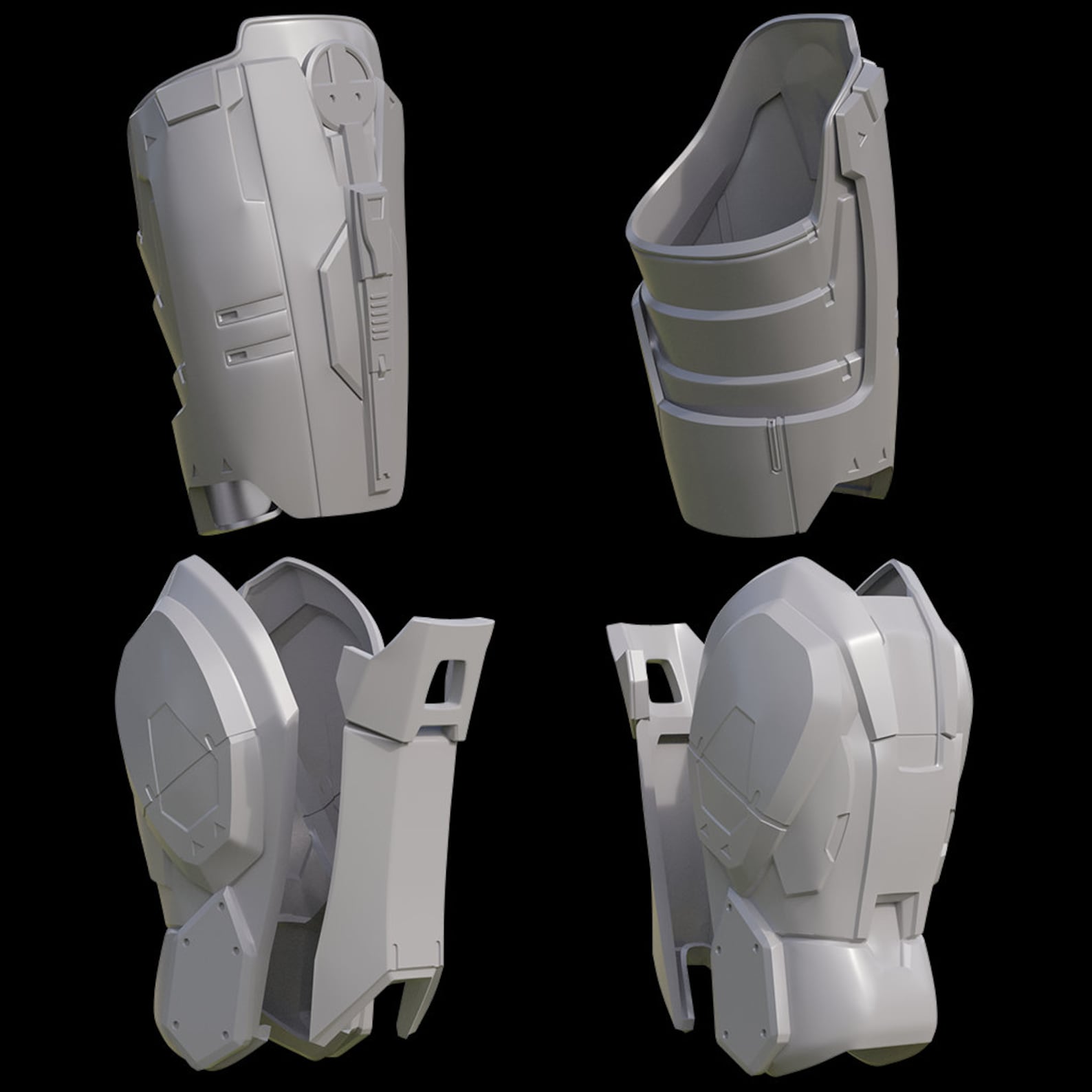Halo Reach: Mkvb Armor 3D File Kit - Etsy