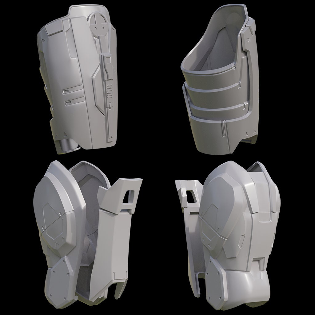 Halo Reach: Mkvb Armor 3D File Kit (Instant Download) - Etsy
