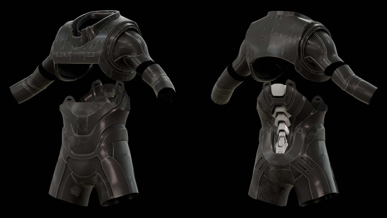 Halo Infinite MKVII Multiplayer Undersuit 3D File Kit - Etsy