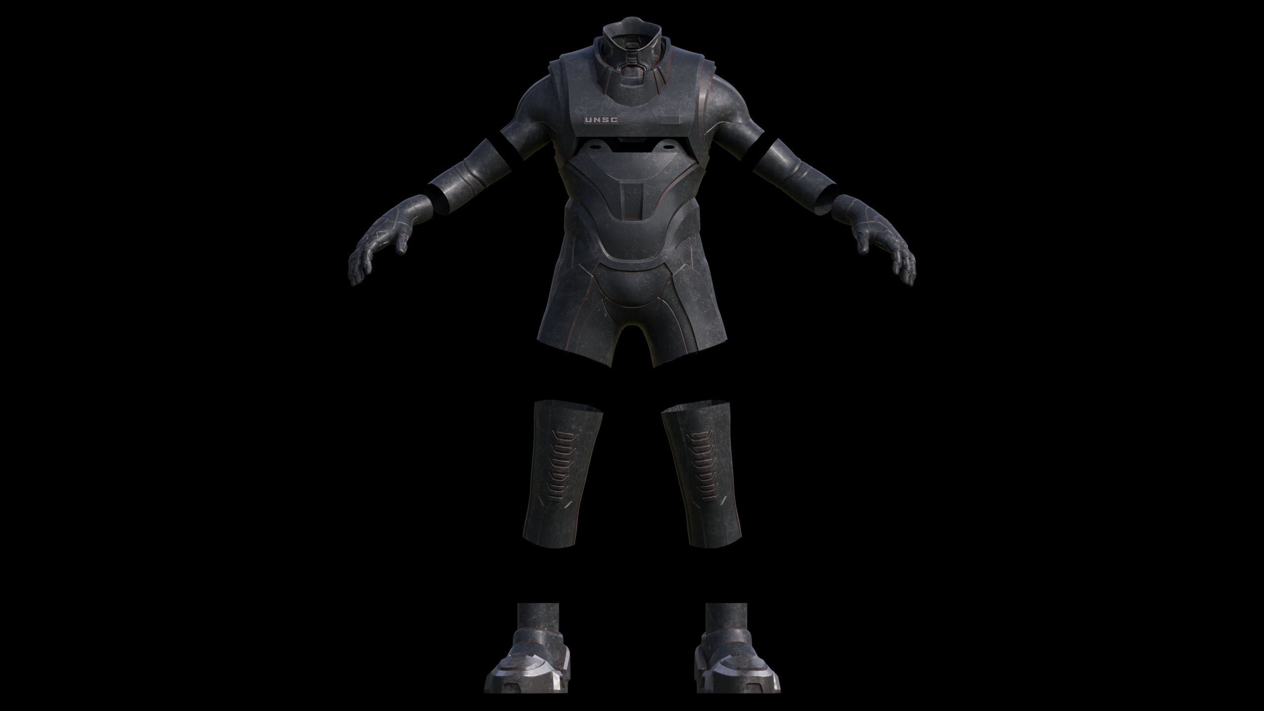 Halo Infinite MKVII Multiplayer Undersuit 3D File Kit - Etsy