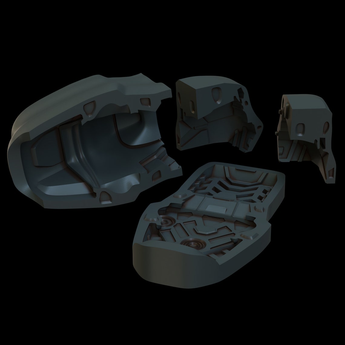 Halo Infinite: Master Chief Undersuit Molds Kit de archivos 3D - Etsy ...