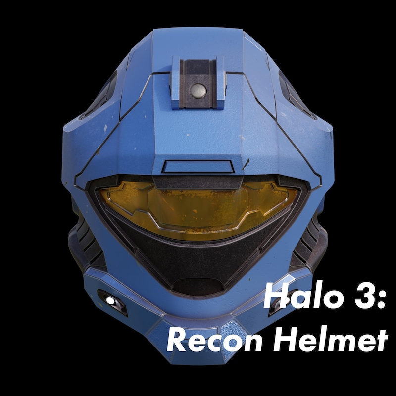 Halo Recon Spartan Helmet - Etsy