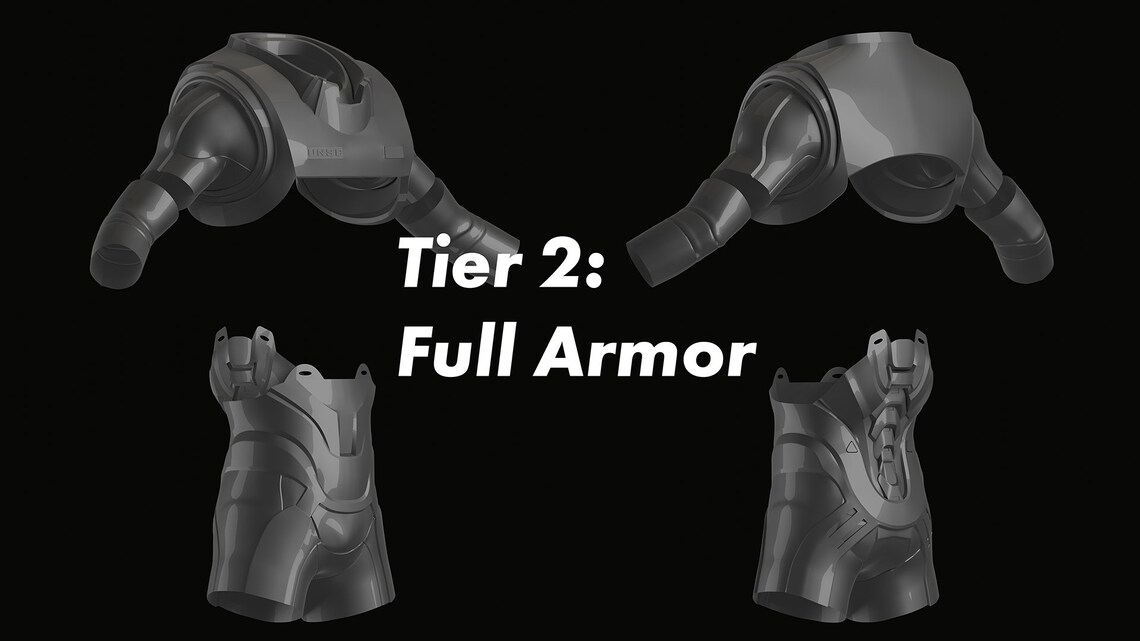 Halo Infinite Multiplayer MKVII Armor 3D File Kit Tier: 3 - Etsy