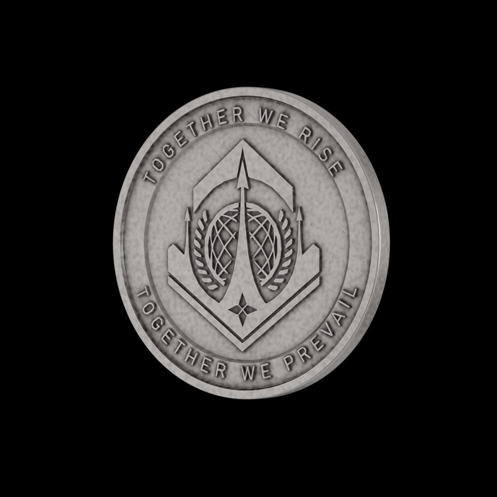 Halo the Series: UNSC Coin 3D Print File - Etsy