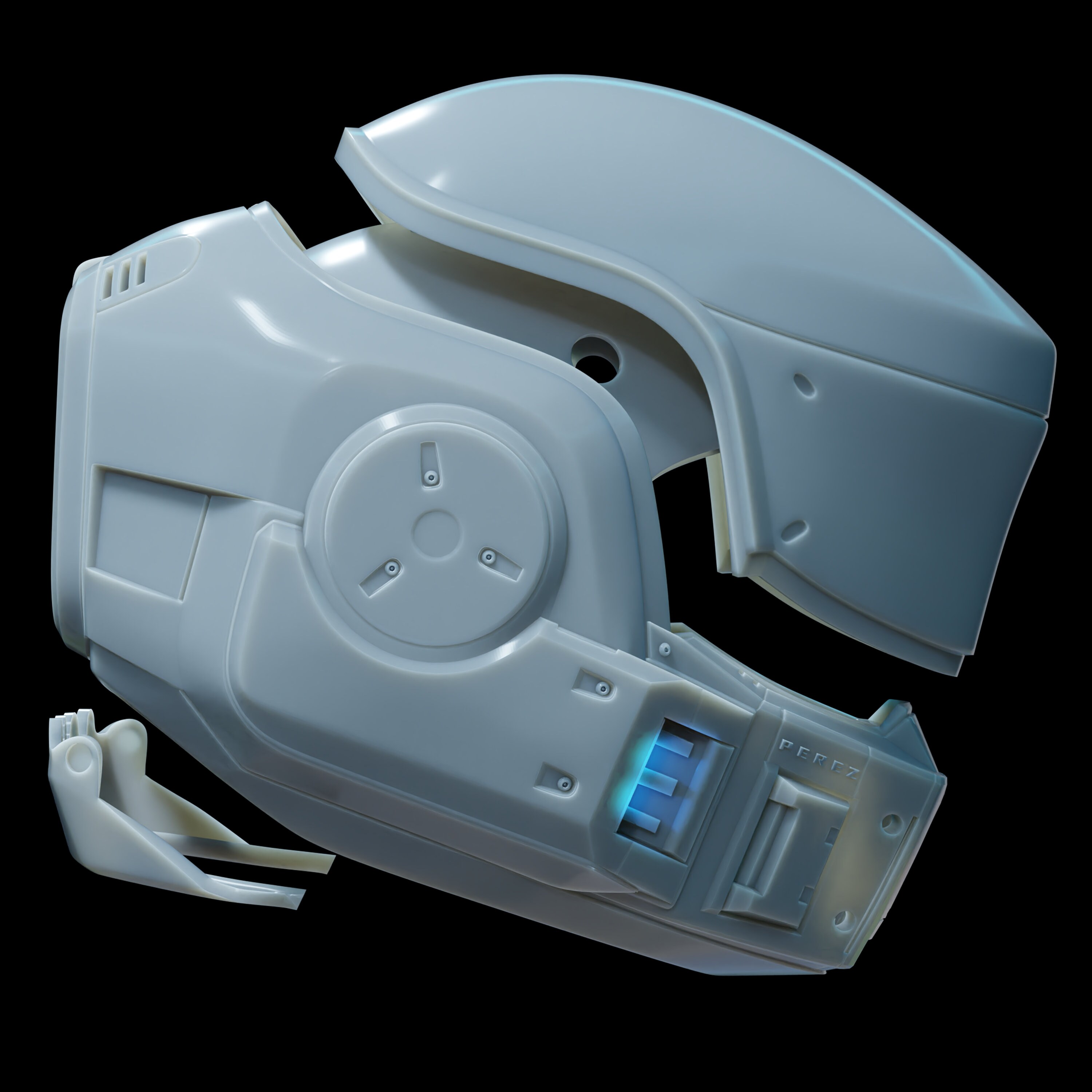 Halo the Series: Perez SPI Helmet 3D File Kit - Etsy