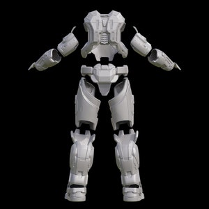 Halo Reach: Mkvb Armor 3D File Kit - Etsy