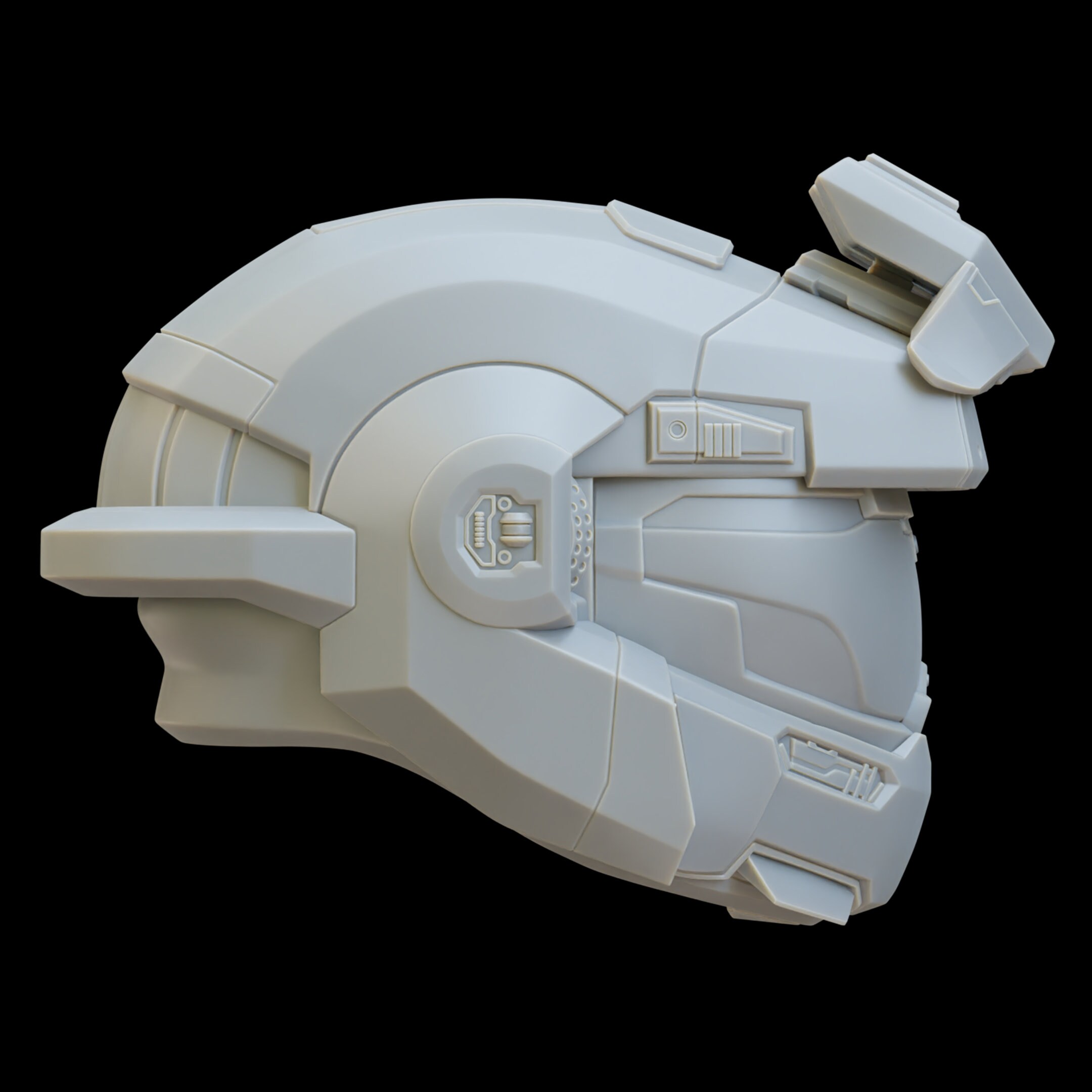 Halo Reach Grenadier jorge Helmet 3D File Kit (Download Now) - Etsy