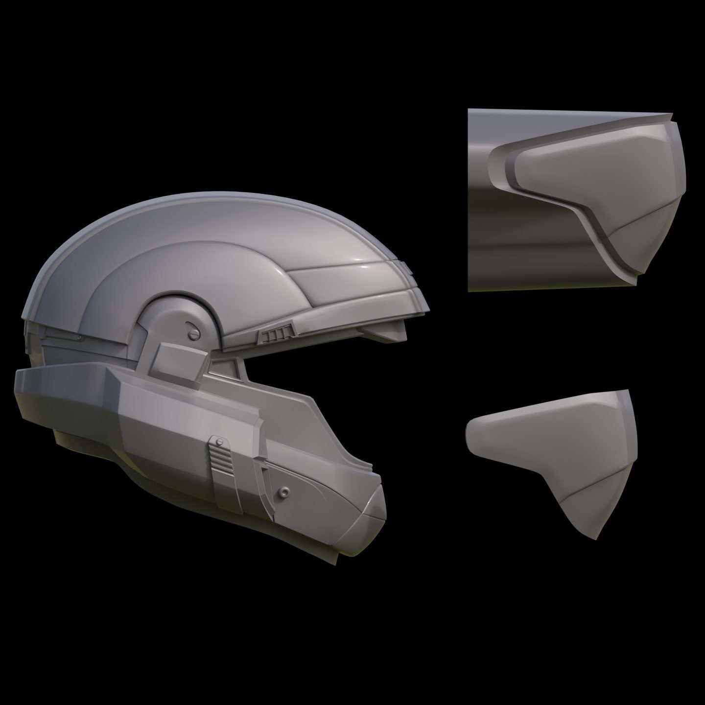 3d Printed Halo Odst Helmet Fiber Glassed Inside And Out