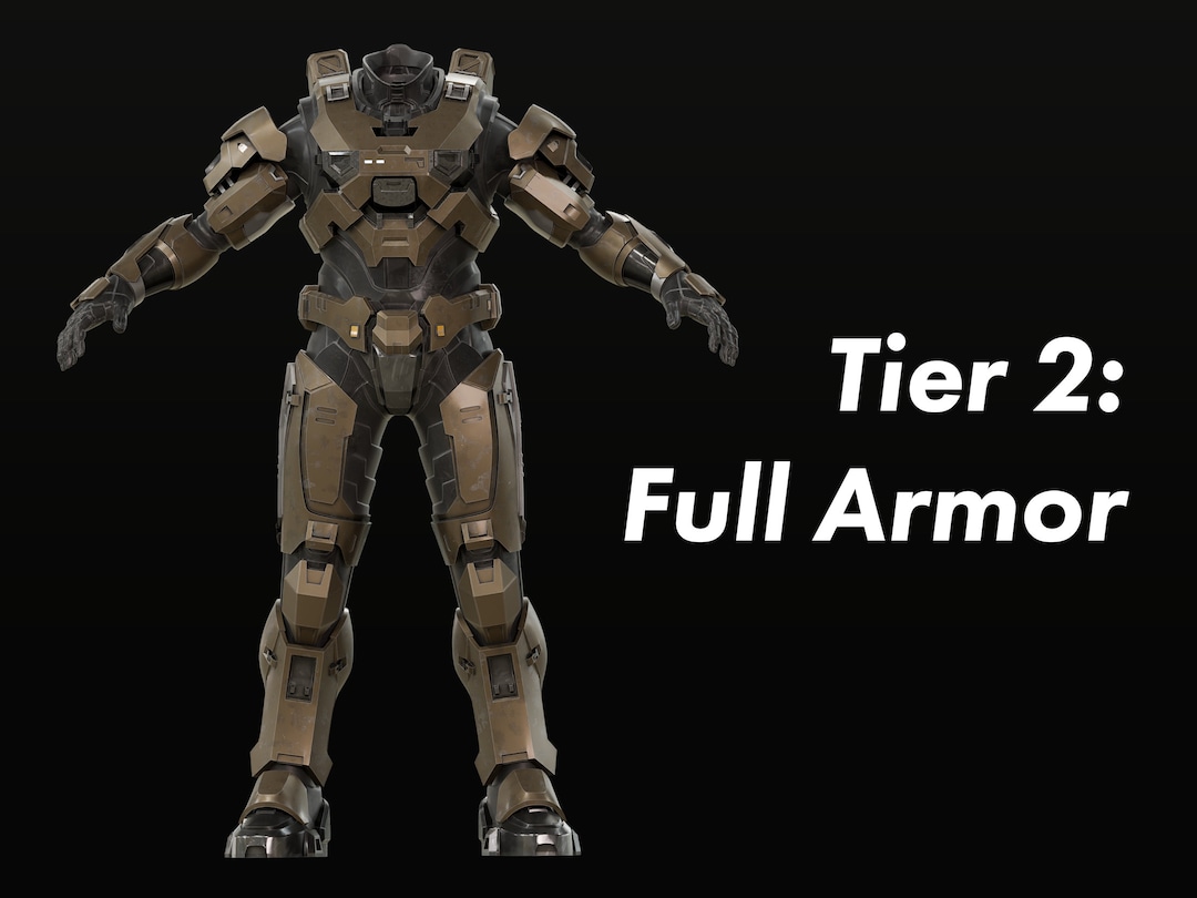 Halo Infinite Multiplayer MKVII Armor 3D File Kit Tier: 2 - Etsy