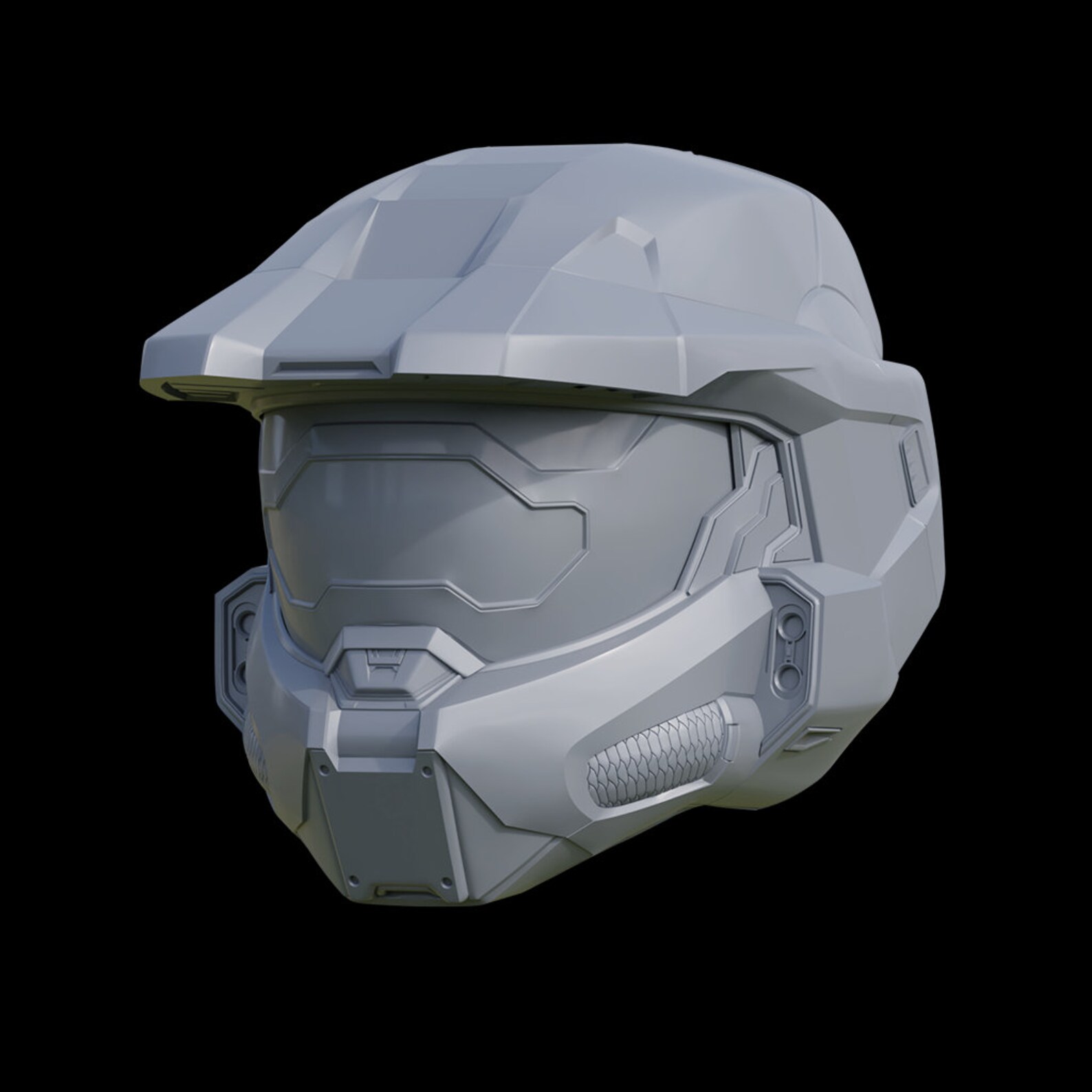 Halo Infinite Master Chief Helmet 3D File Kit (Download Now) - Etsy