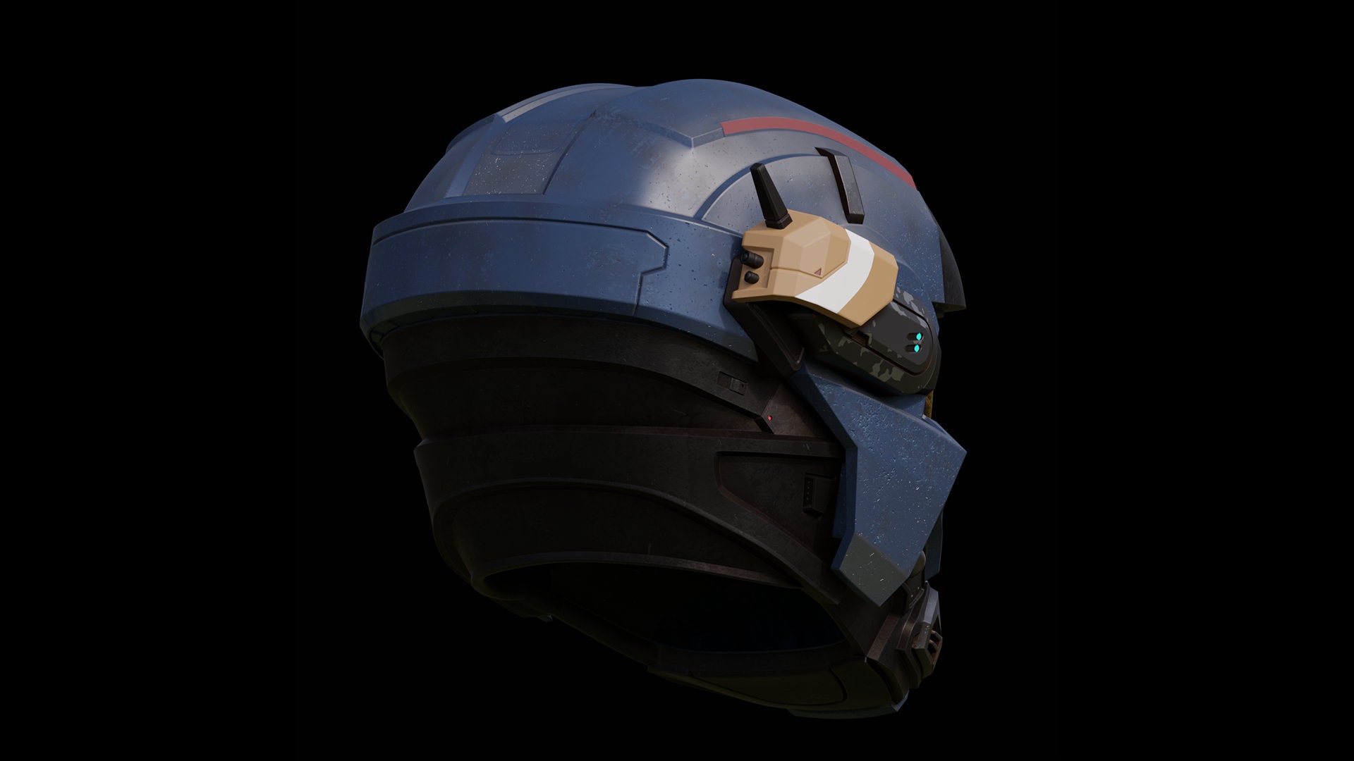 Halo Reach Commando carter Helmet 3D File Kit - Etsy UK