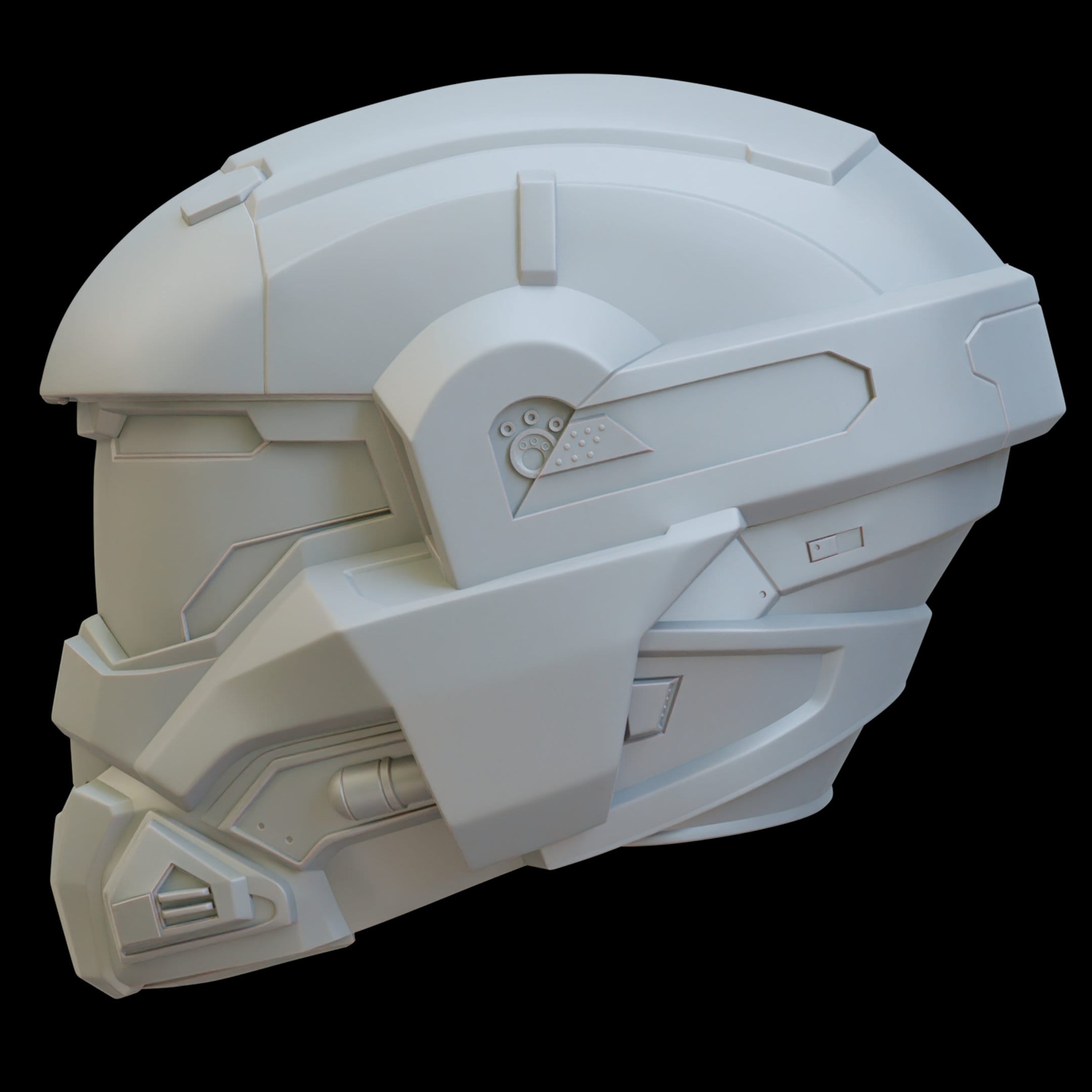 Halo Reach: Commando "carter" Helmet 3D File Kit - Etsy