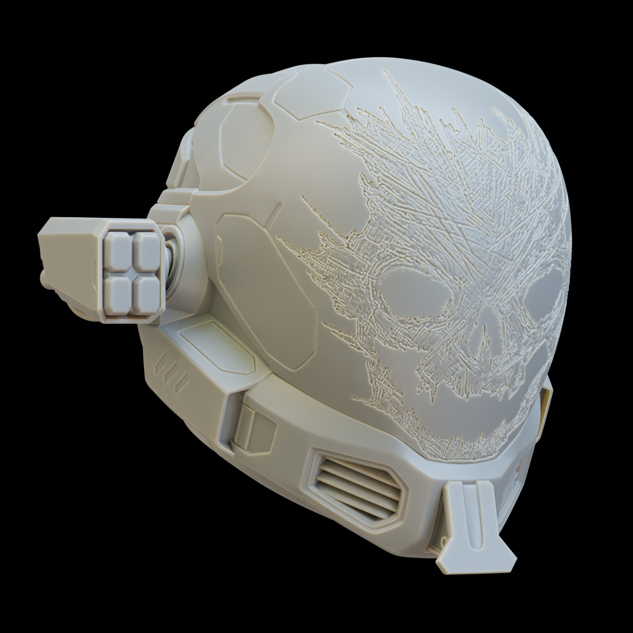 Halo Reach EVA emile Helmet 3D File Kit - Etsy