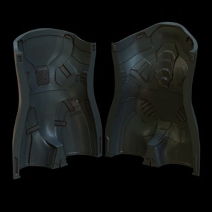 Halo Infinite: Master Chief Undersuit Molds 3D File Kit - Etsy