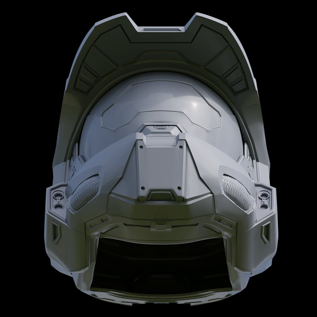 Halo Infinite Master Chief Helmet 3D File Kit (Download Now) - Etsy