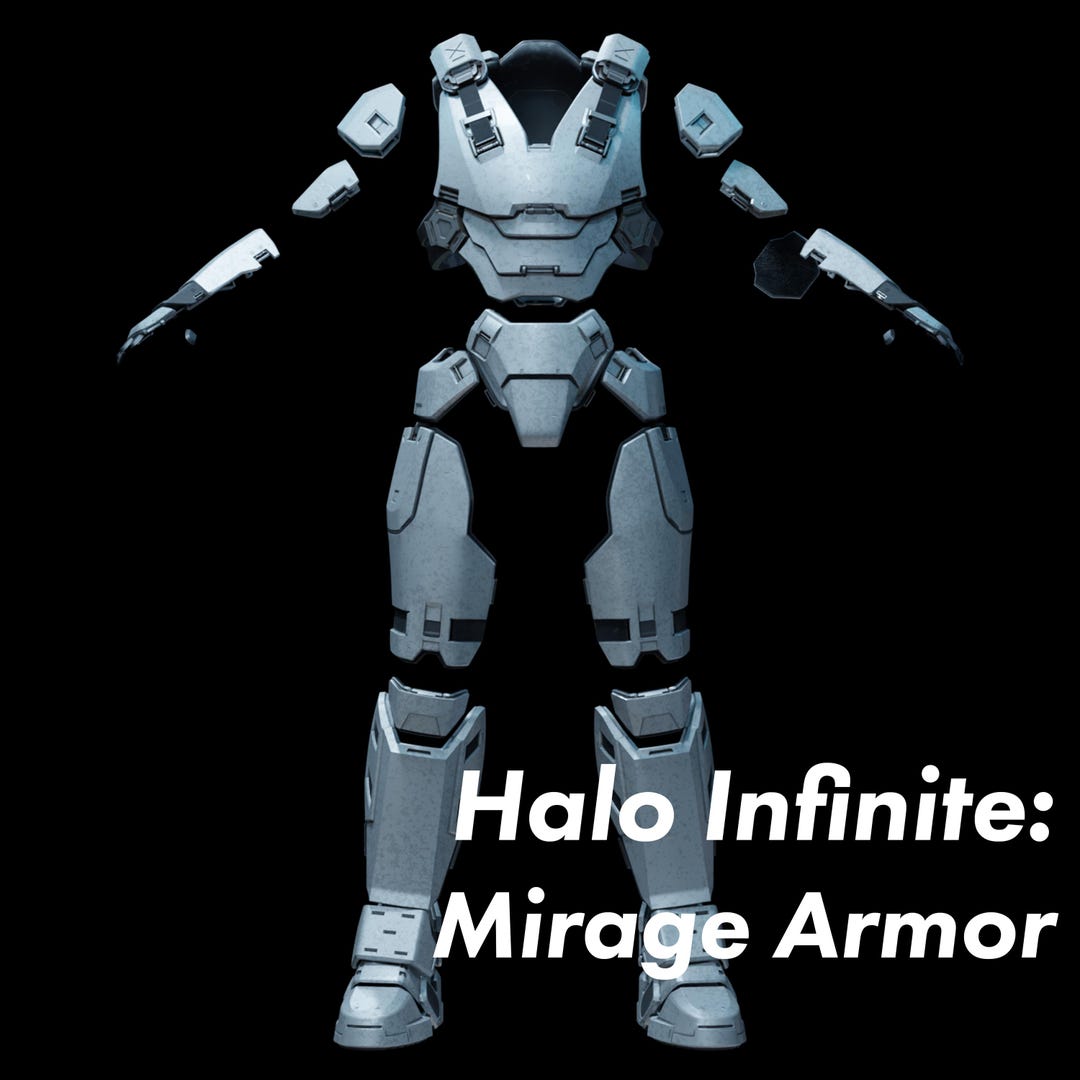 Halo Infinite Mirage Armor 3D File Kit - Etsy