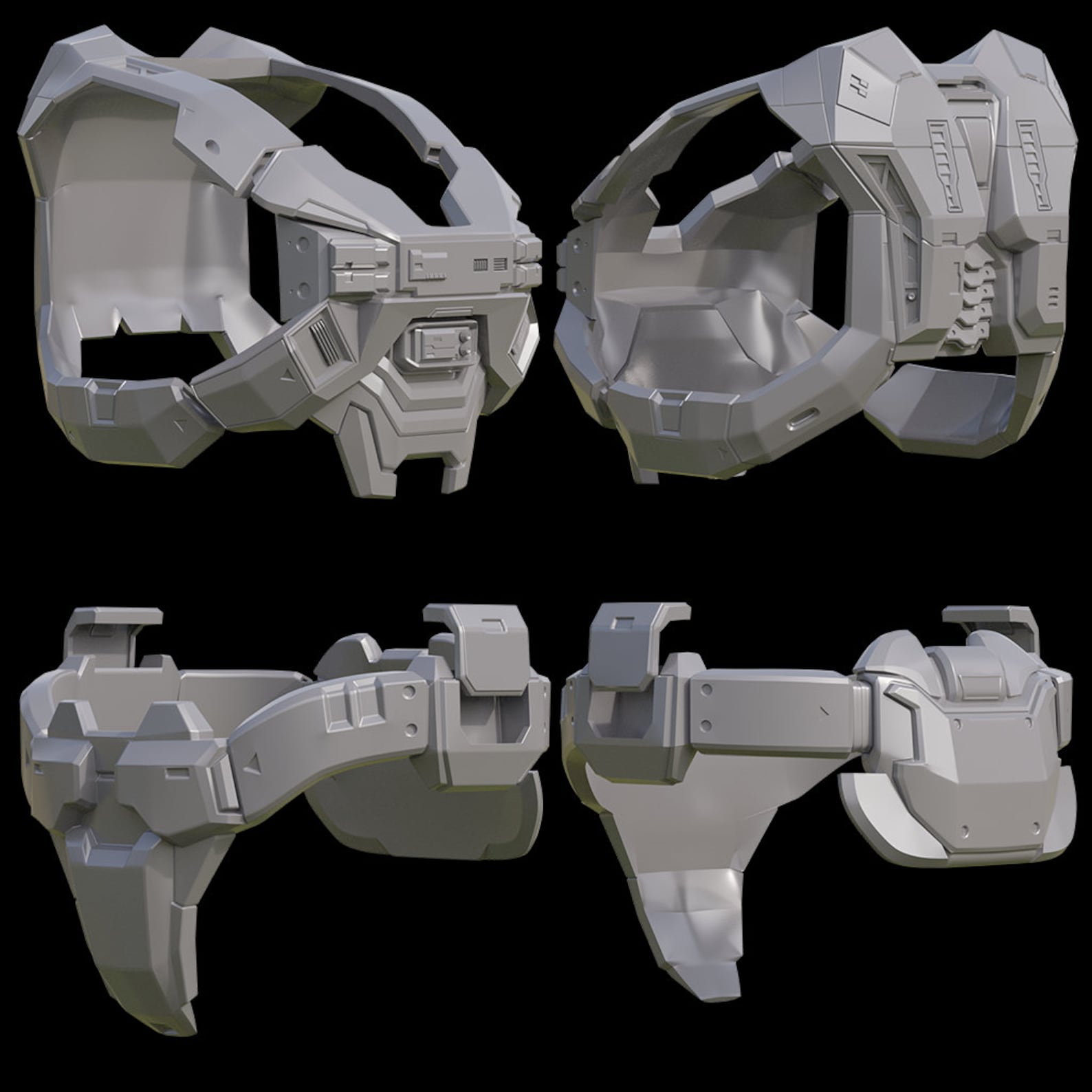 Halo Reach: Mkvb Armor 3D File Kit - Etsy