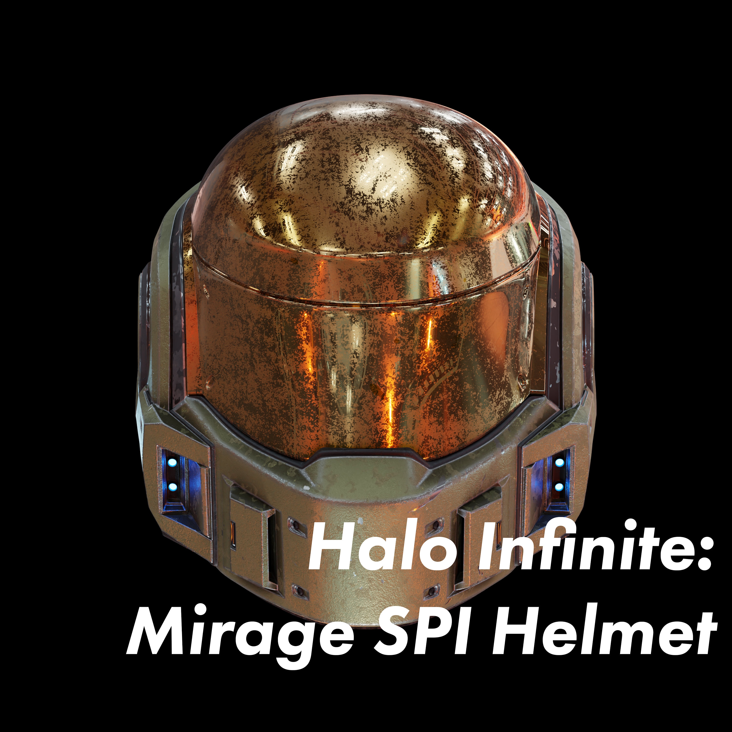 Halo Infinite Mirage Spi Helmet 3d File Kit Etsy