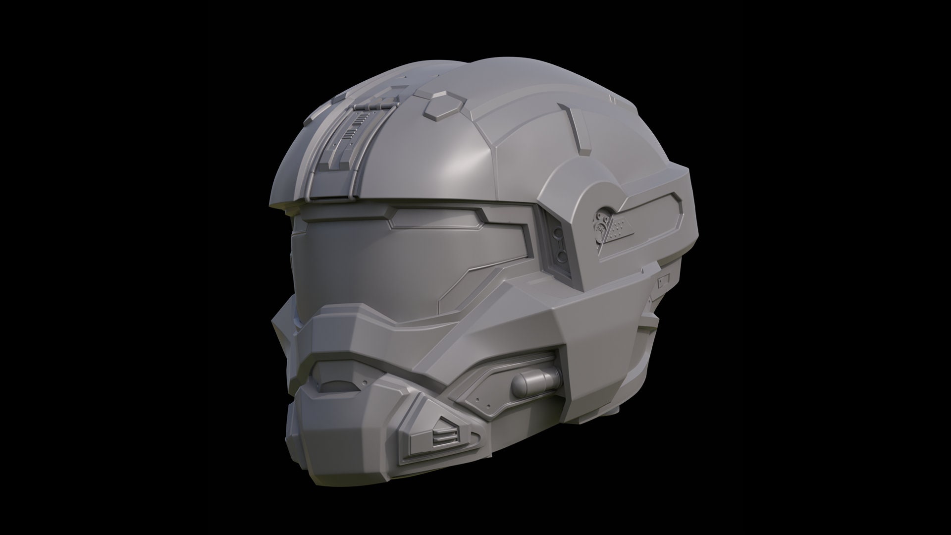Halo Reach Commando carter Helmet 3D File Kit - Etsy UK