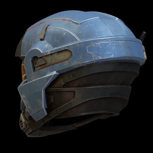 Halo Reach: Commando "carter" Helmet 3D File Kit - Etsy