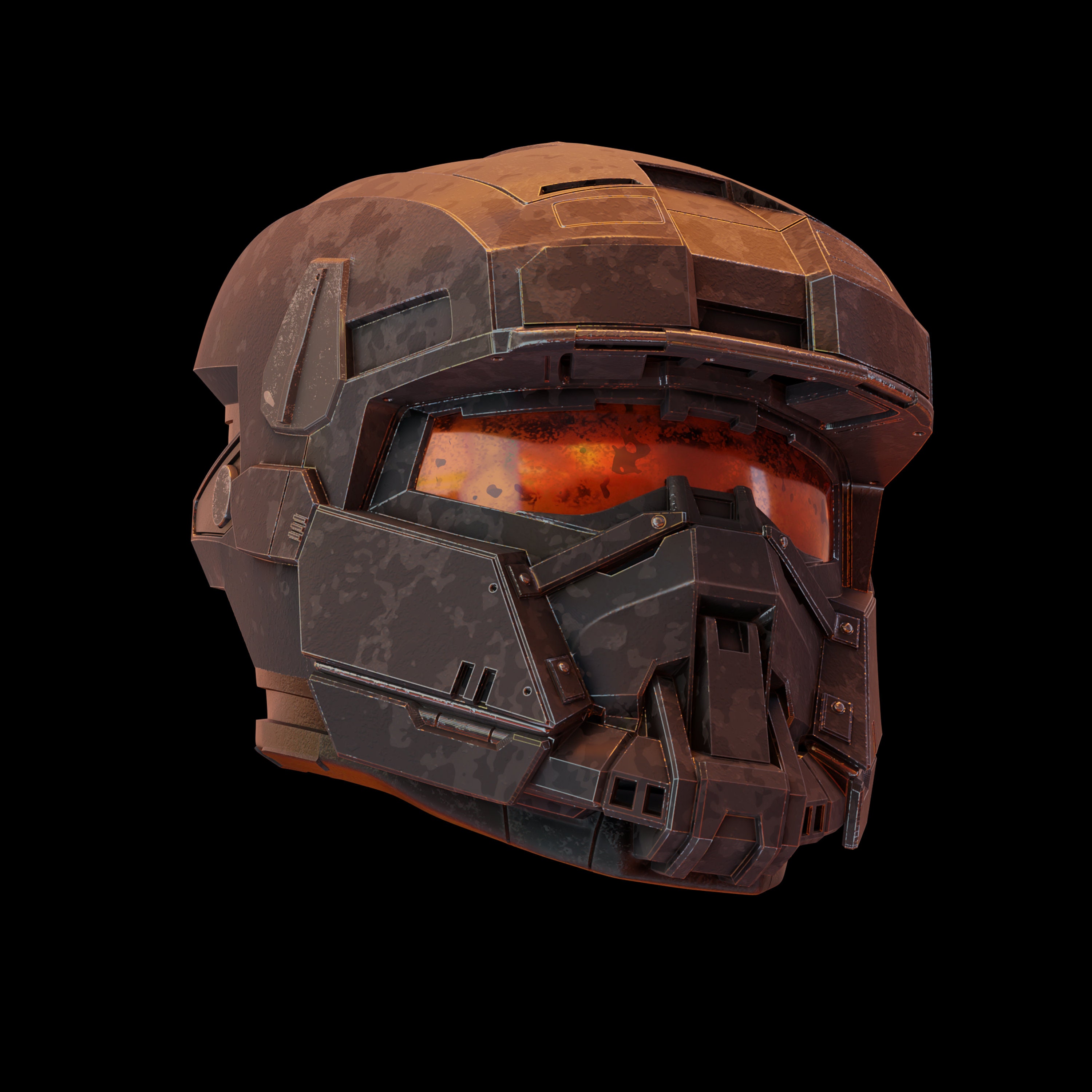 Halo the Series: "vannak" Elite Series Helmet 3D File Kit - Etsy