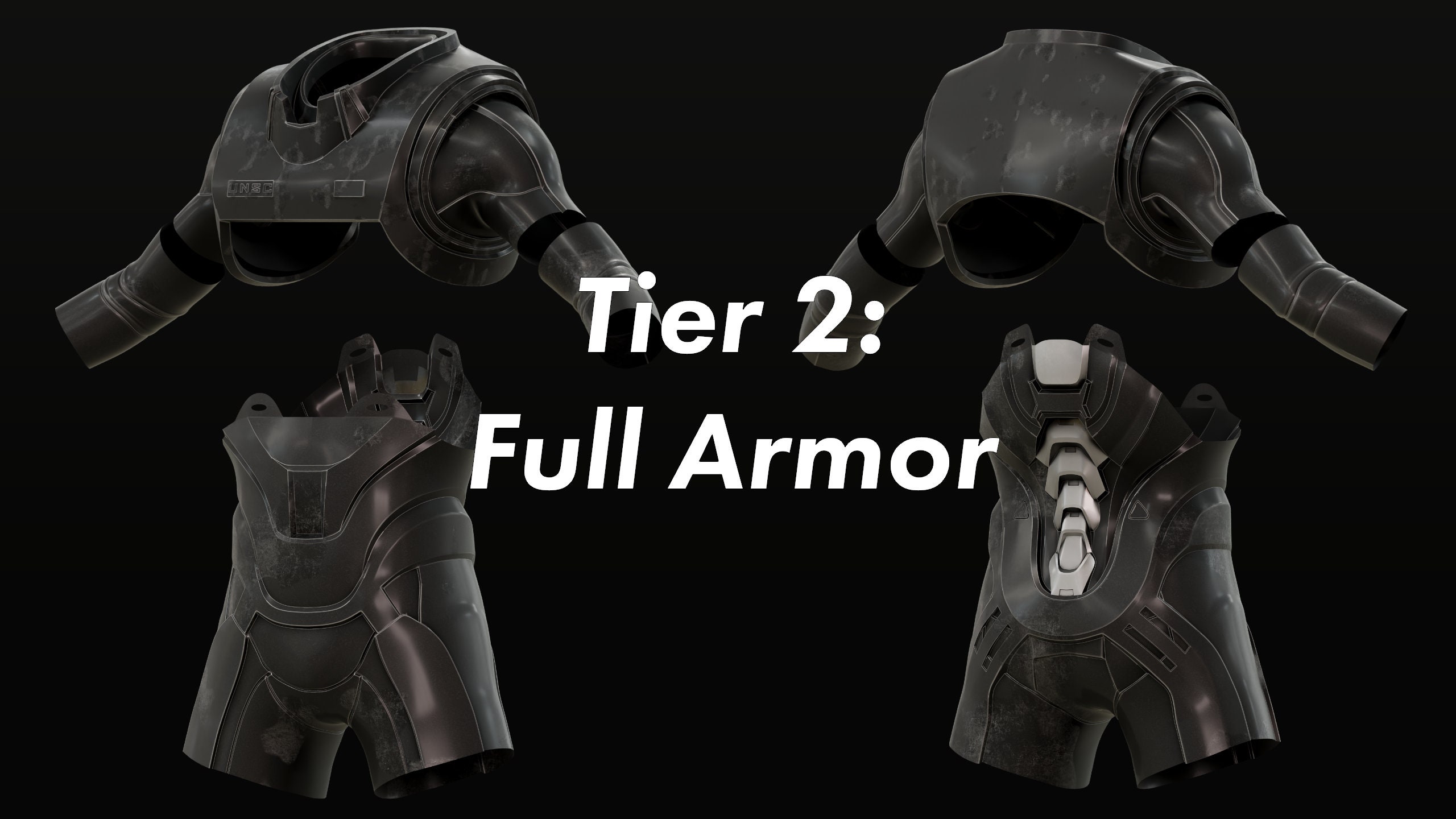 Halo Infinite Multiplayer MKVII Armor 3D File Kit Tier: 2 - Etsy