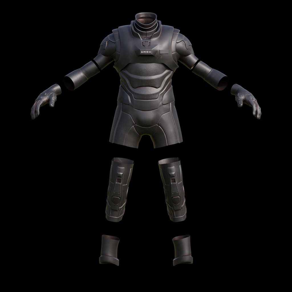 Halo Reach: Mkvb Undersuit 3D File Kit - Etsy
