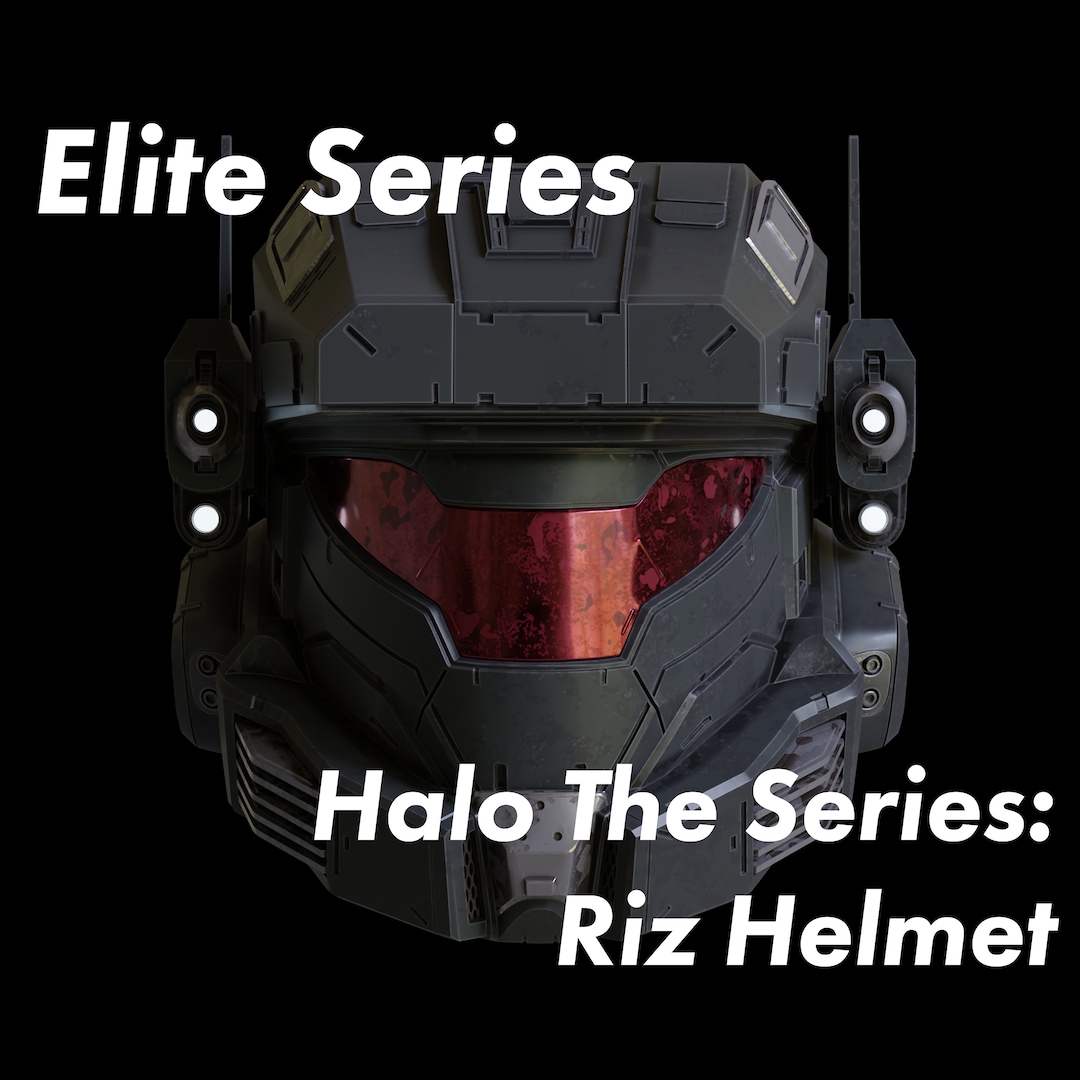 Halo the Series: "riz" Elite Series Helmet 3D File Kit - Etsy