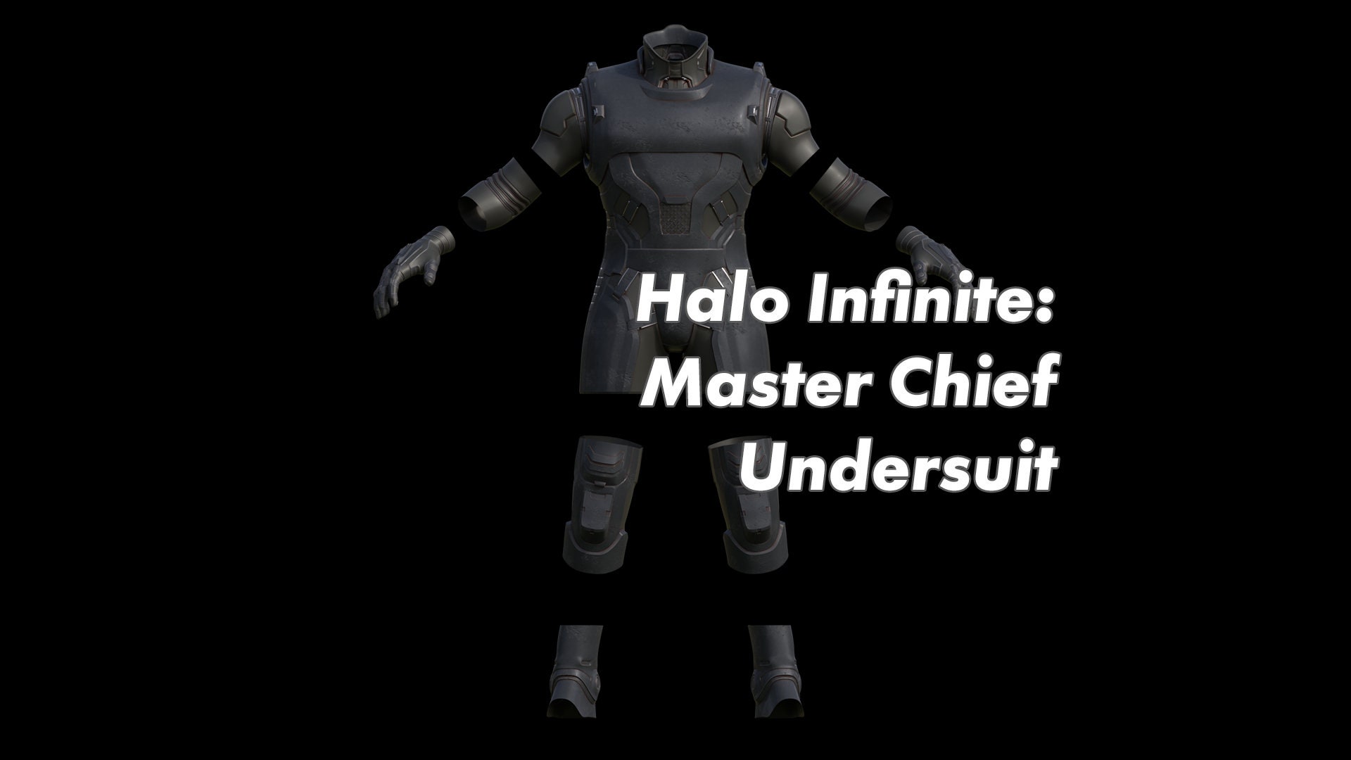 Halo Infinite: Master Chief Undersuit 3D File Kit - Etsy Australia