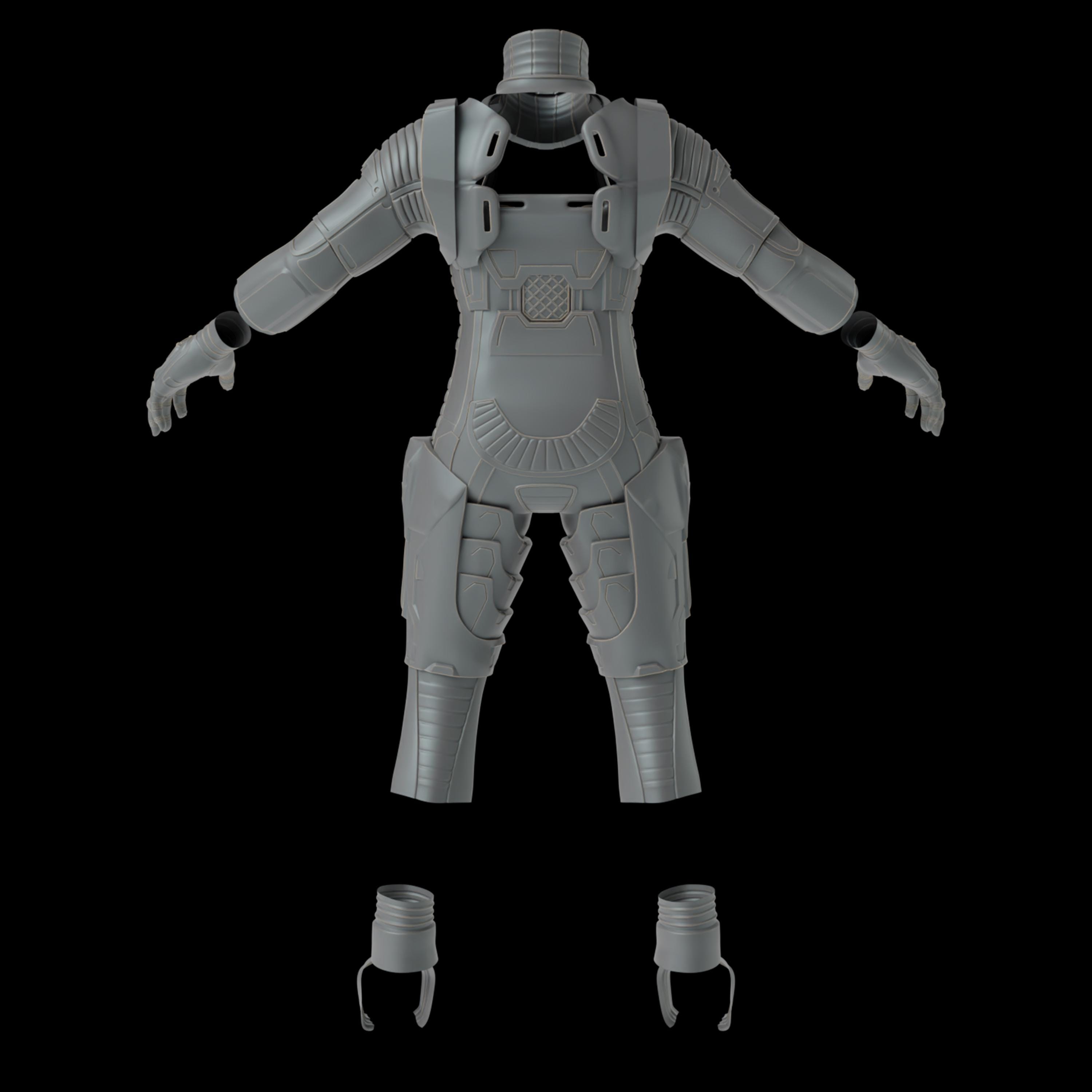 Halo 3: Master Chief Undersuit Molds 3D File Kit - Etsy UK