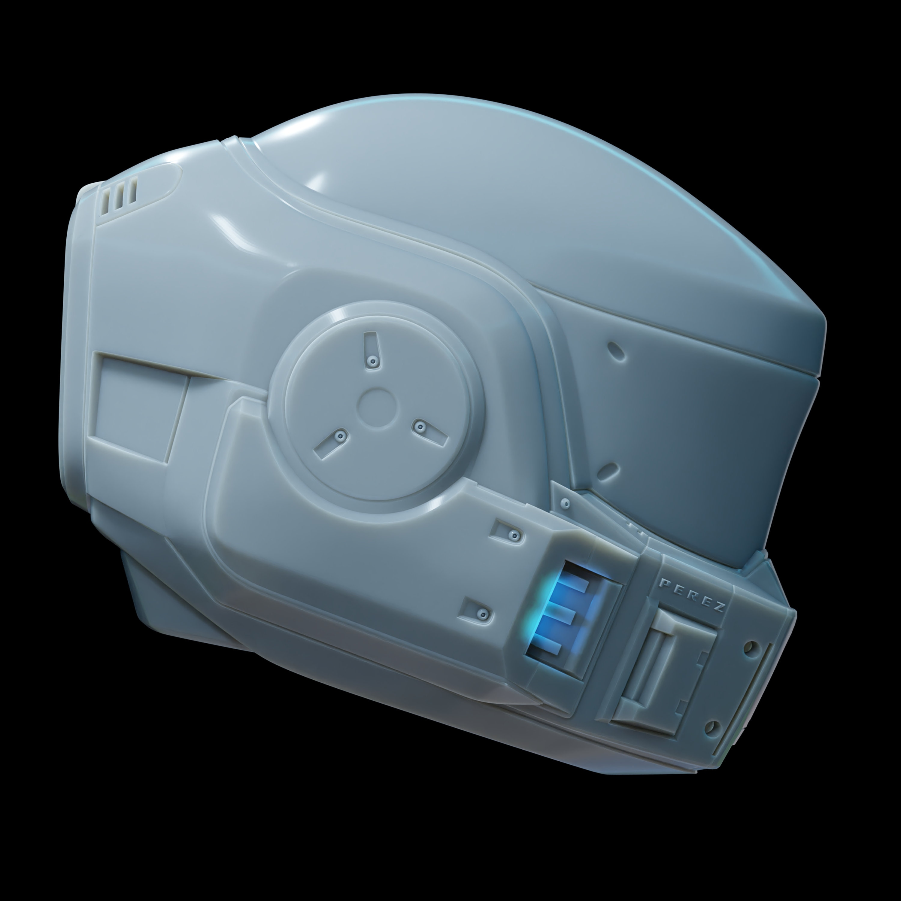 Halo the Series: Perez SPI Helmet 3D File Kit - Etsy