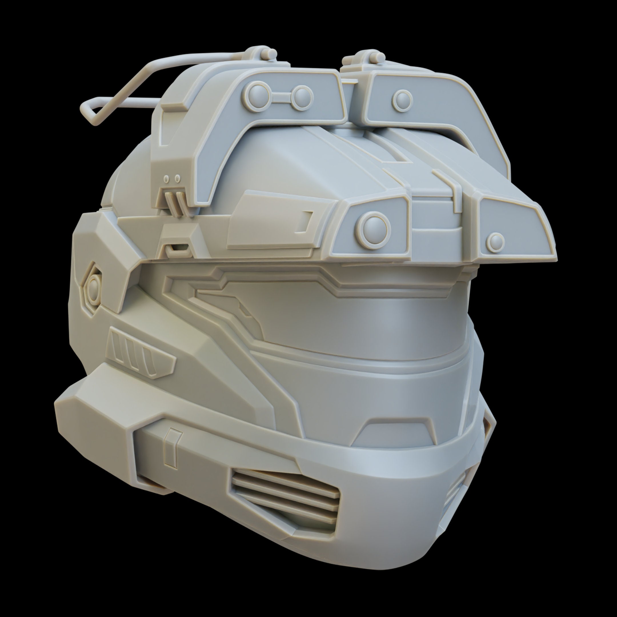 Halo Reach Scout jun Helmet 3D File Kit - Etsy Canada