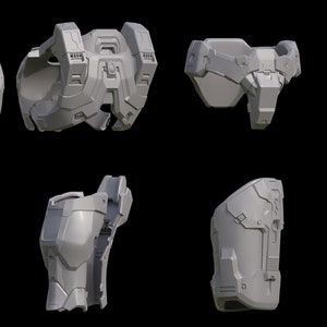 Halo Infinite: Master Chief Armor 3D File Kit - Etsy