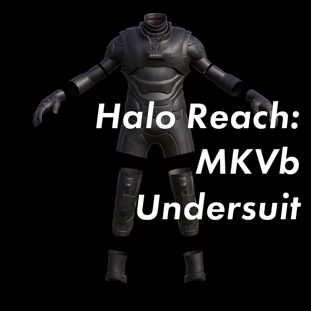 Halo Reach: Mkvb Undersuit 3D File Kit - Etsy