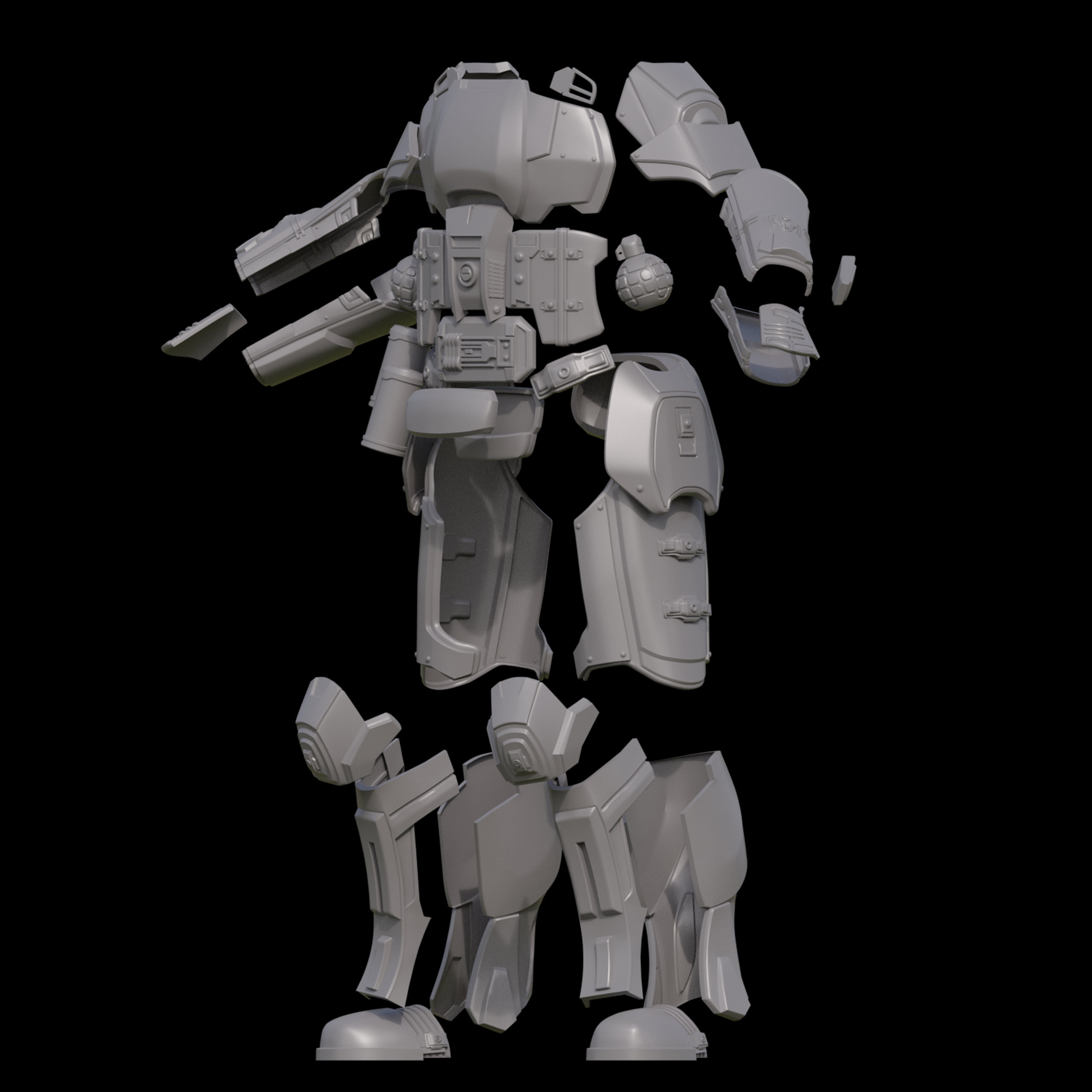 Halo 3 ODST: "we Are Odst" Armor 3D File Kit - Etsy