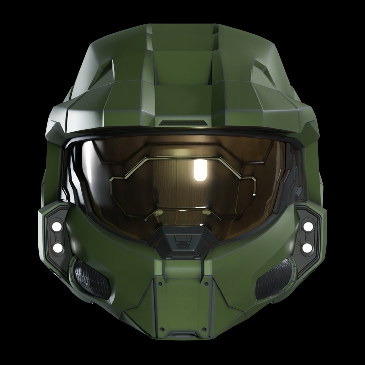 Halo Infinite Master Chief Helmet 3D File Kit - Etsy
