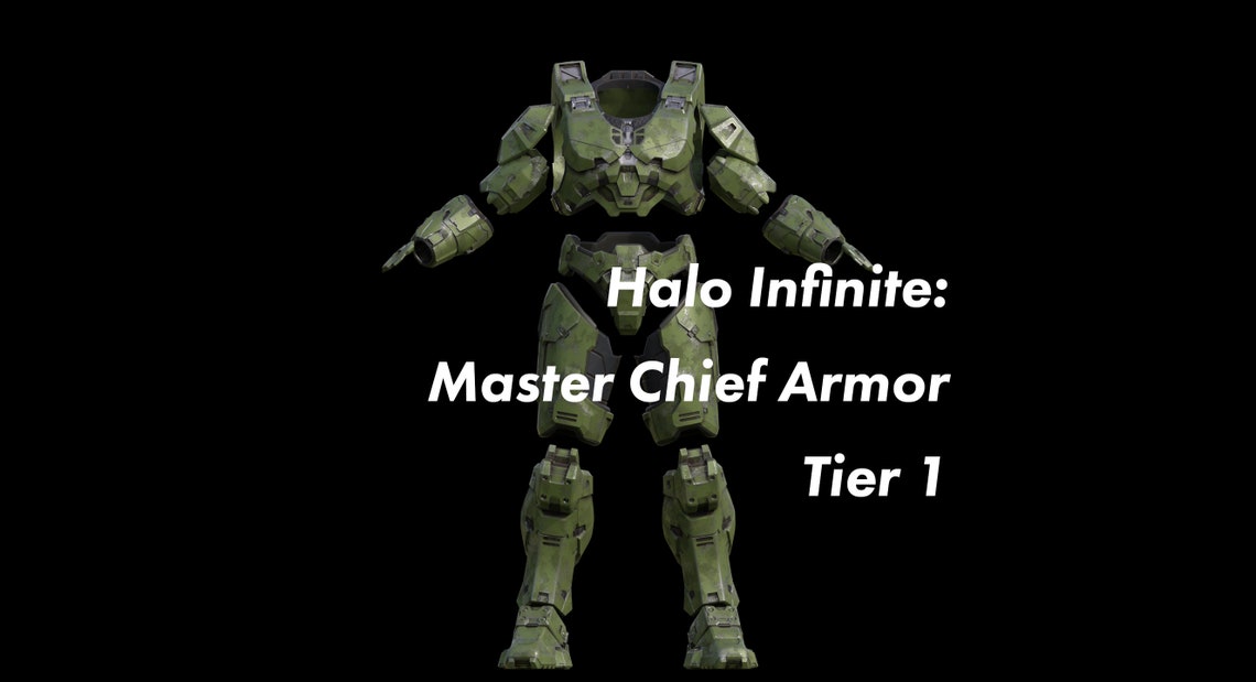Halo Infinite: Master Chief Armor 3D File Kit - Etsy