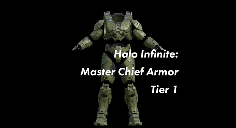 Halo Infinite: Kit de archivos 3D de armadura del jefe maestro - Etsy ...
