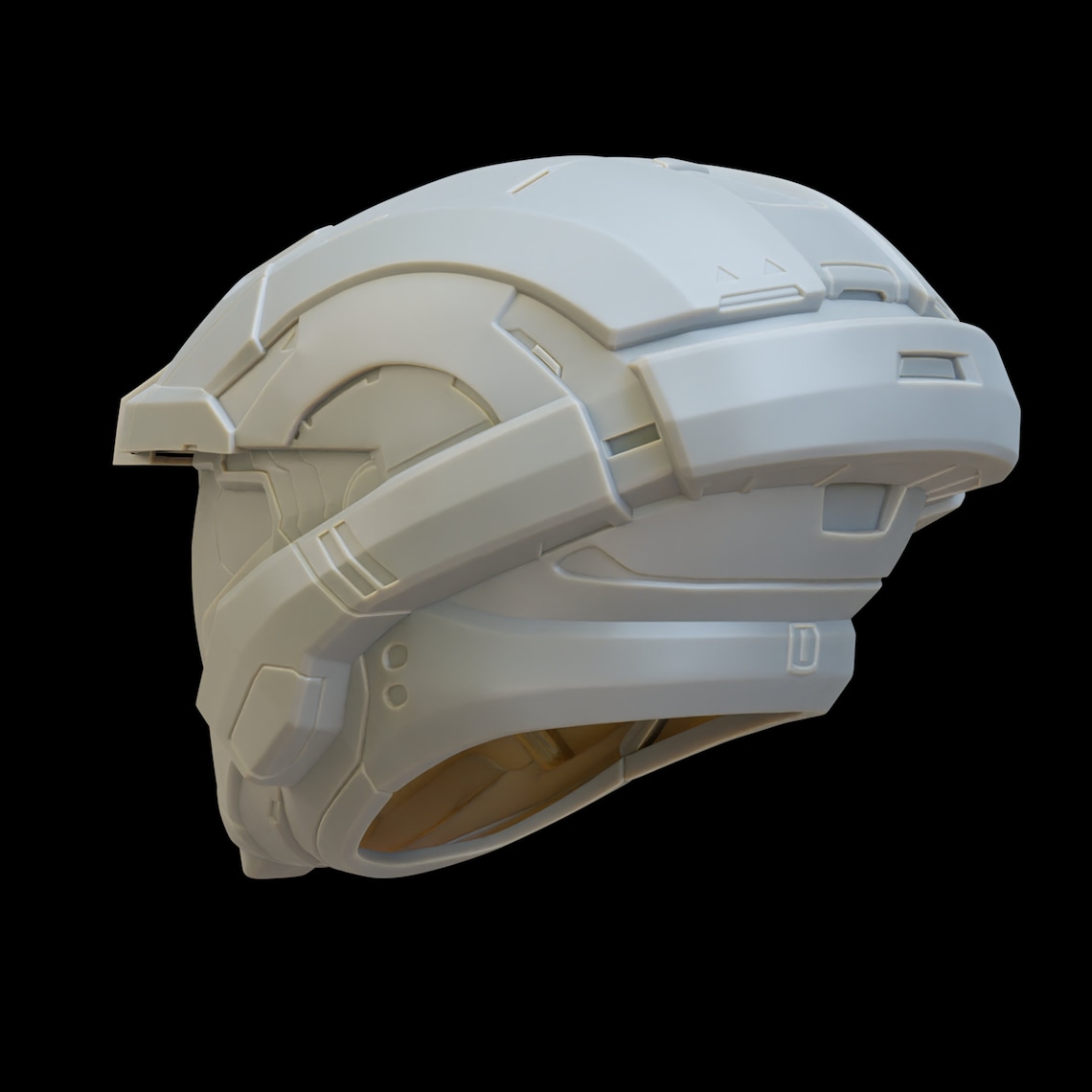 Halo Reach Air Assault "kat" Helmet 3D File Kit - Etsy