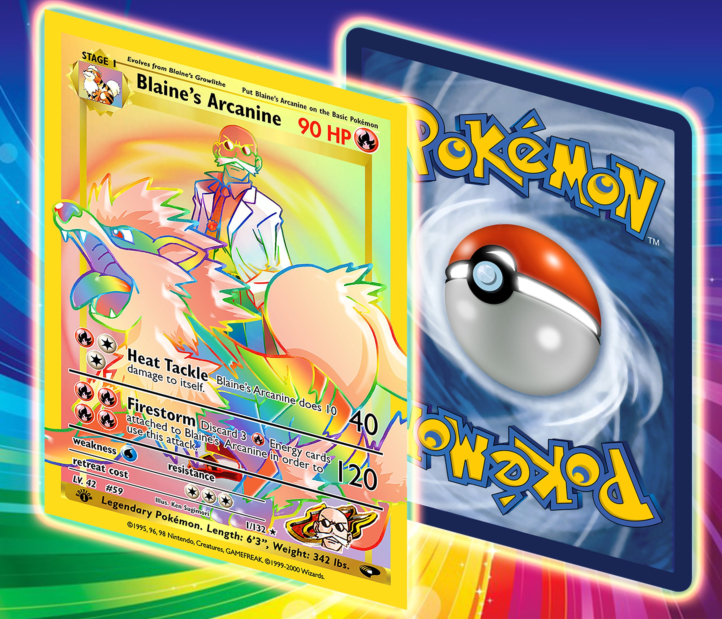 Pokemon Legendary Ex Cards Full Art