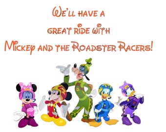 Mickey and Roadster Racers Png - Etsy