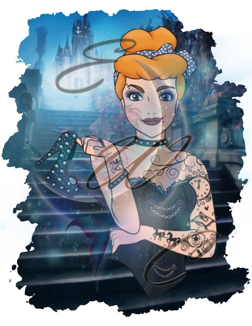 Punk Disney Princesses Cinderella