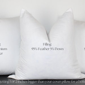 Shredded Foam Pillow Inserts Handwoven Pillows Custom Size Pillow ...