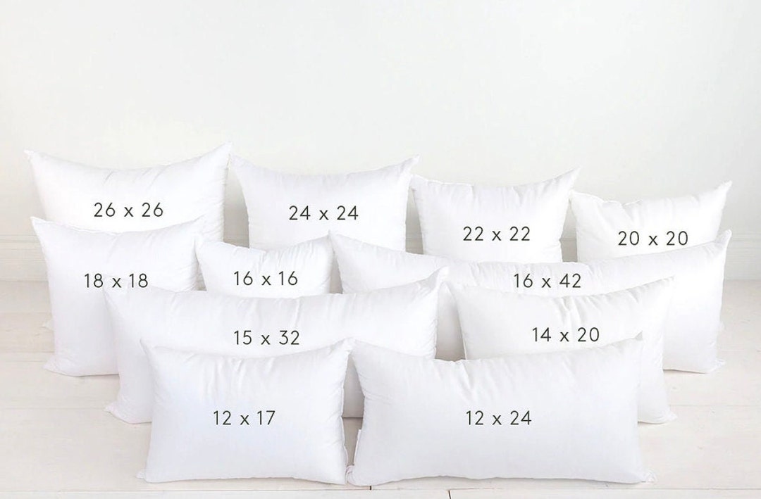 Pillow Inserts Handwoven Pillow Inserts Custom Size Pillow Inserts Very ...